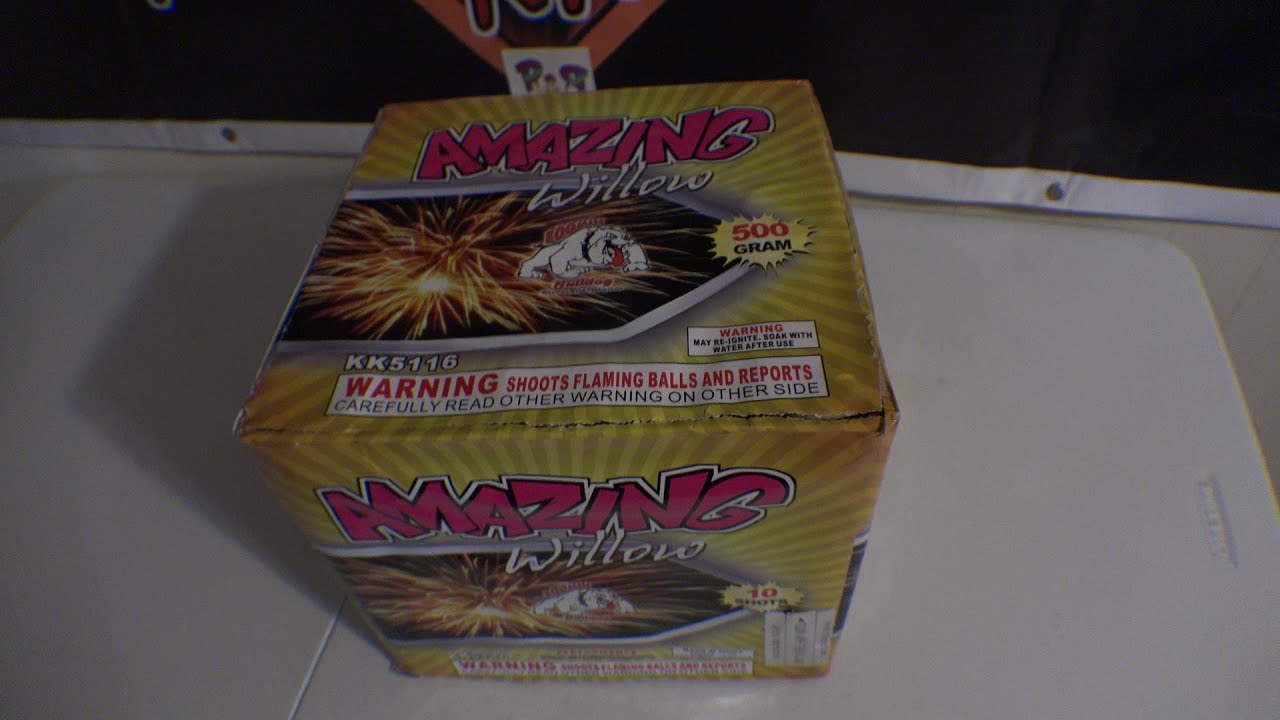 AMAZING WILLOW by BOOMIN BULLDOG FIREWORKS - YouTube