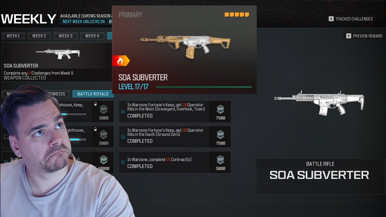 Is Warzones *NEW* Battle Rifle the SOA Subverter Worth It? - YouTube