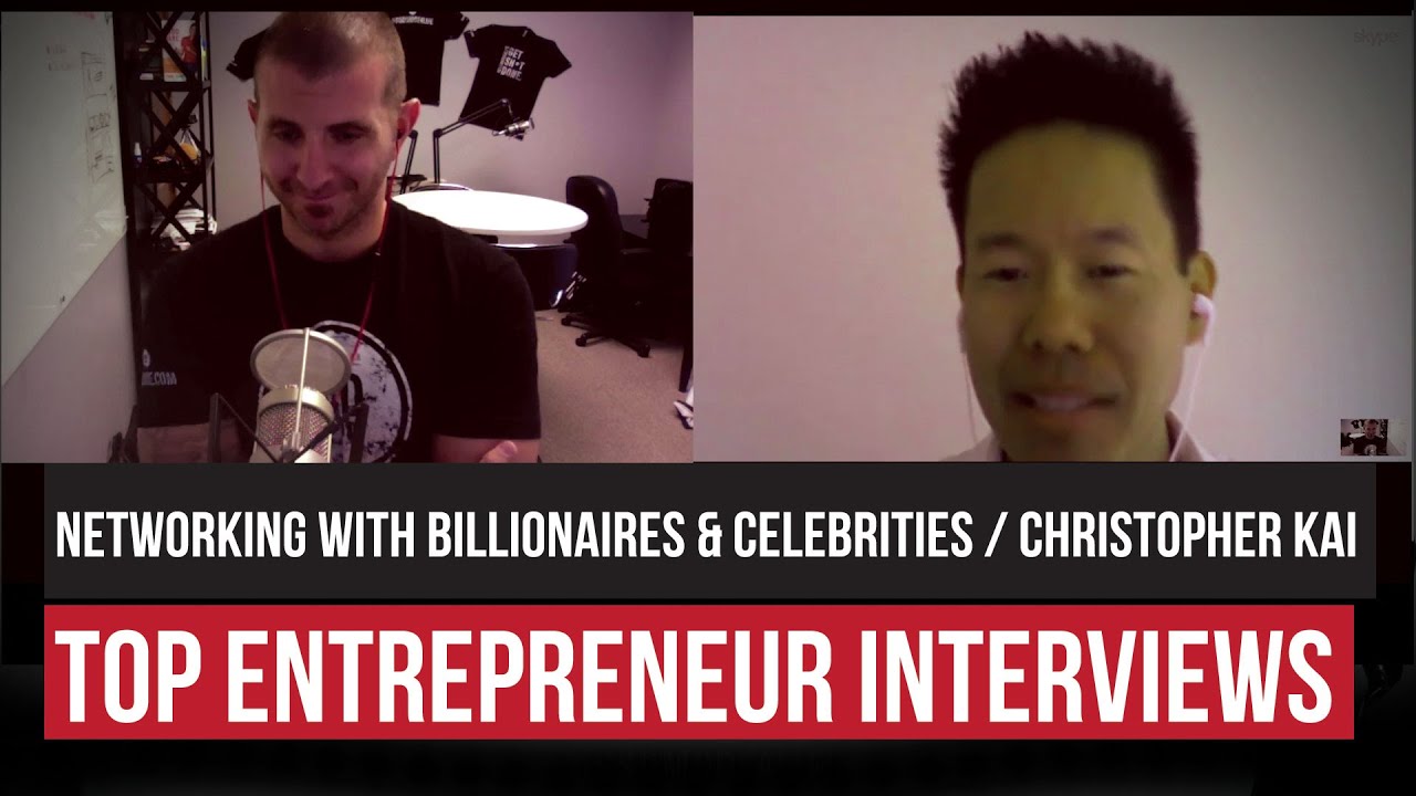 Networking With Billionaires and Celebrities With Christopher Kai - YouTube