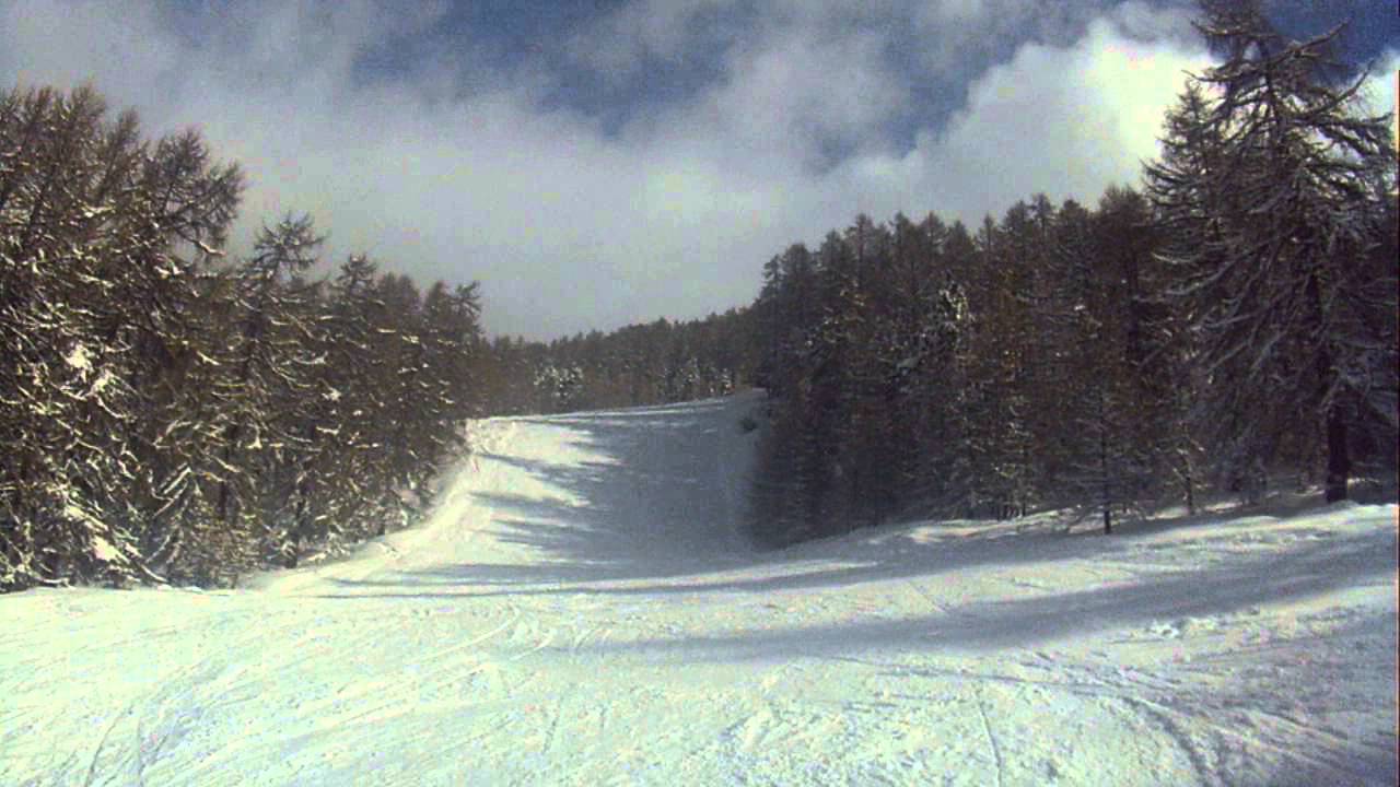 Piste Rouge - Pramouton - Les Orres - YouTube