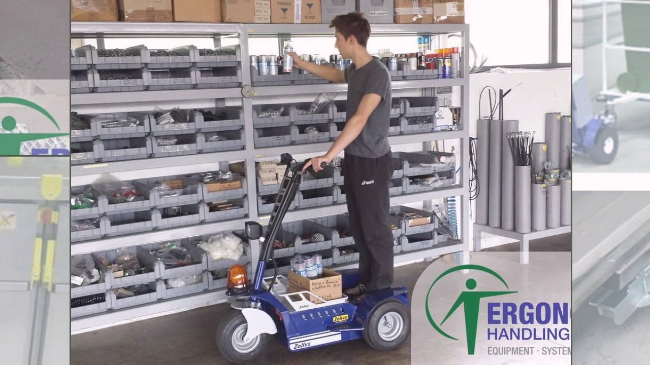 Top Industrial Tugger Carts - Ergonomic Handling Group - YouTube