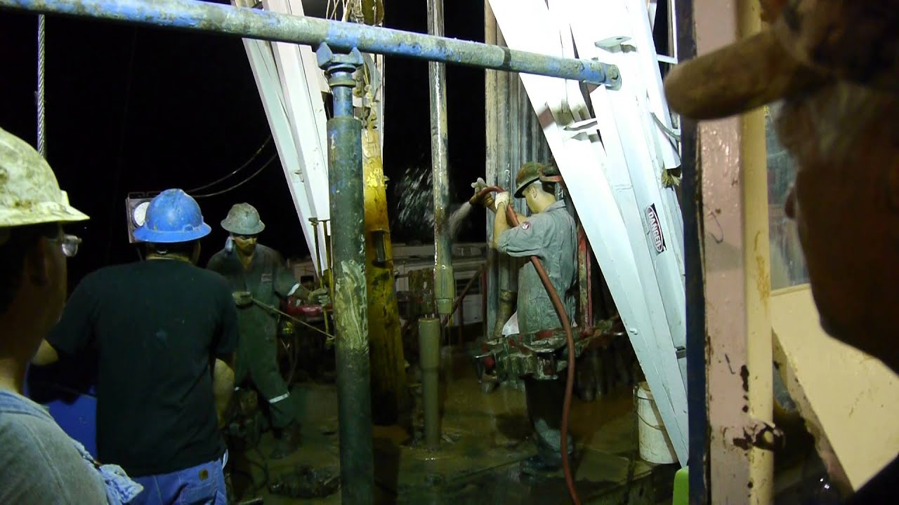 Tripping Drill Pipe after Drill Stem Test - YouTube