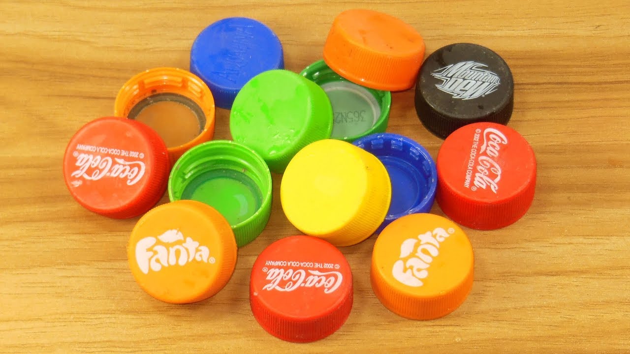 plastic bottle caps craft idea | best out of waste | plastic bottle ...