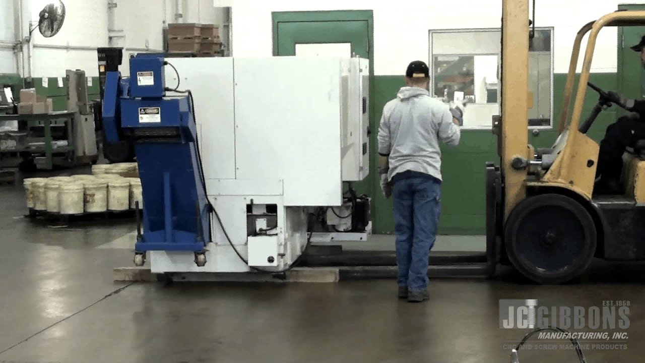 Our New Daewoo Lynx 210L CNC Lathe - YouTube
