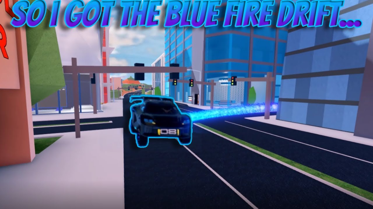 So I got the BLUE FIRE drift in Jailbreak... - YouTube