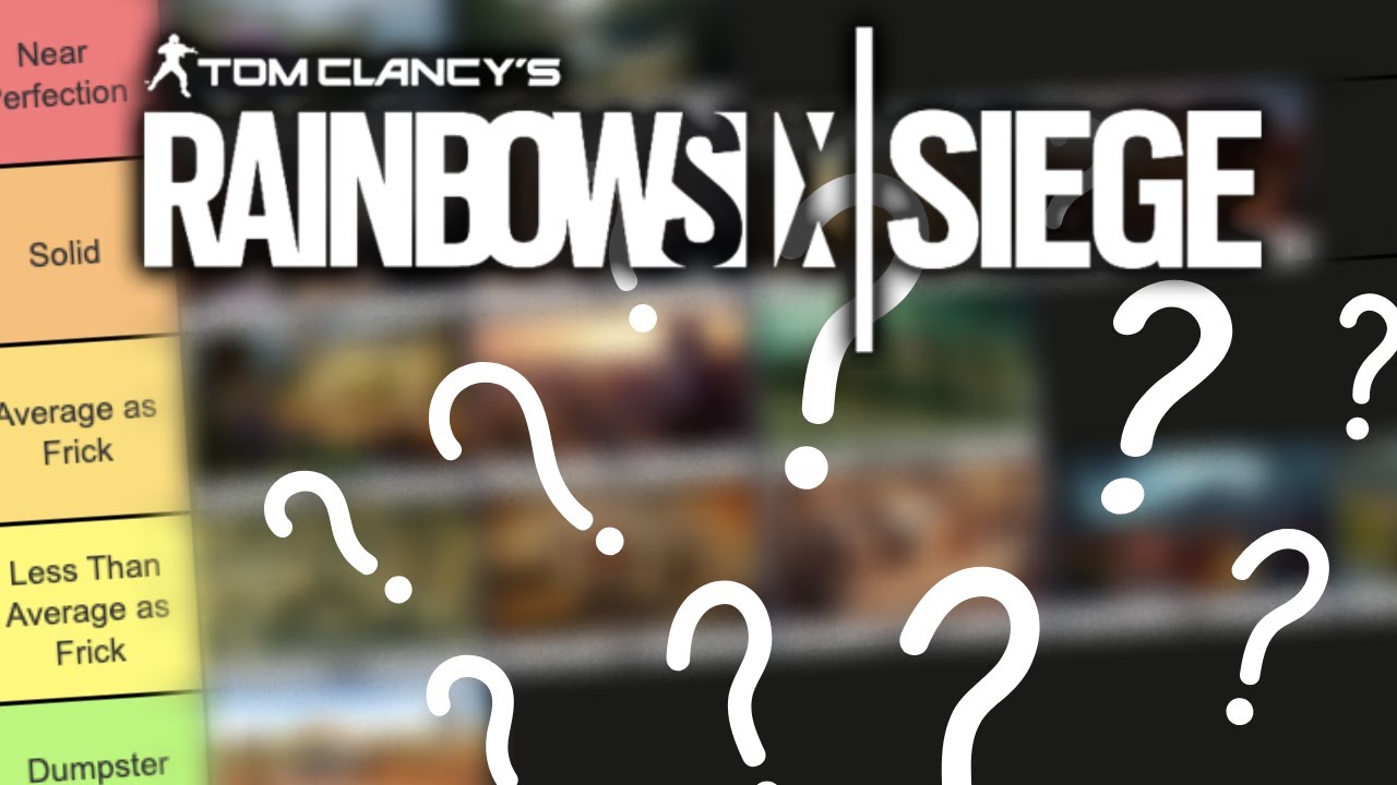 Rainbow Six Siege RANKED Map Tier List (Vector Glare) - YouTube