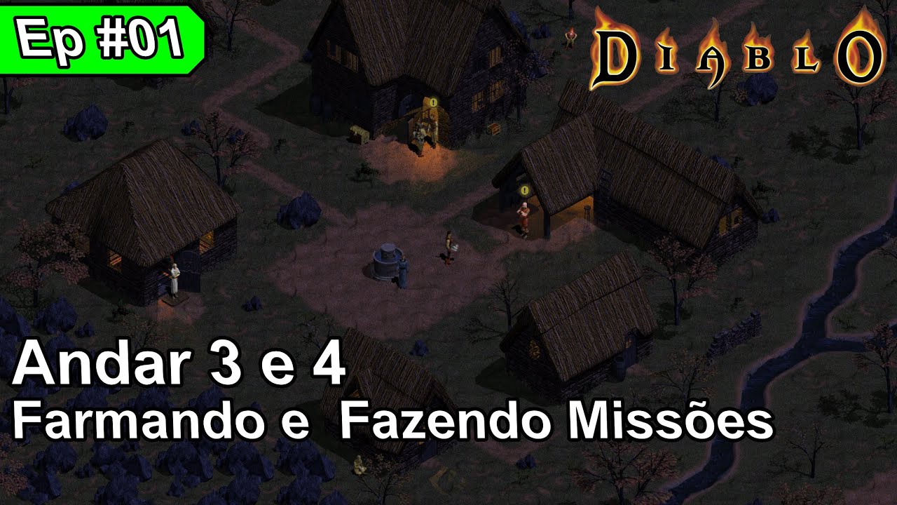 Diablo 1 Belzebub Mod #01 - Andares 3 e 4 - YouTube
