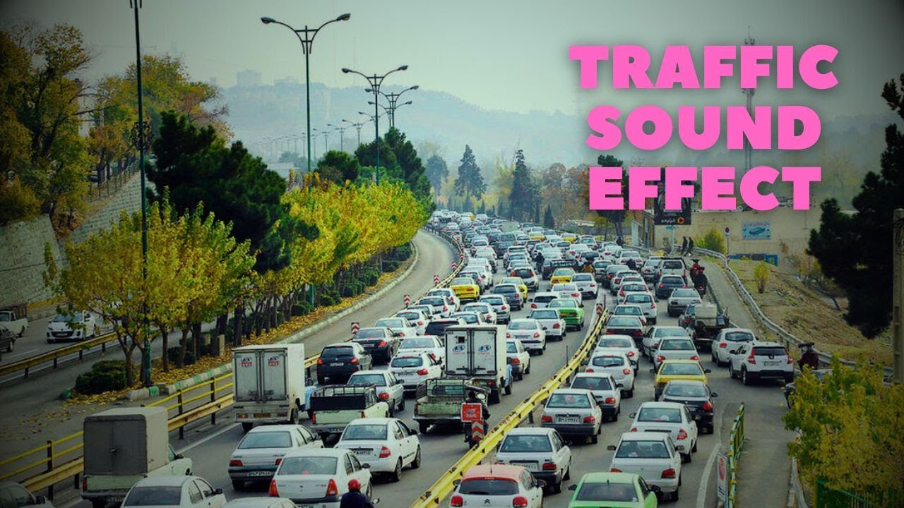 traffic sound effect /traffic jam relaxing and fun#asmr #traffic - YouTube