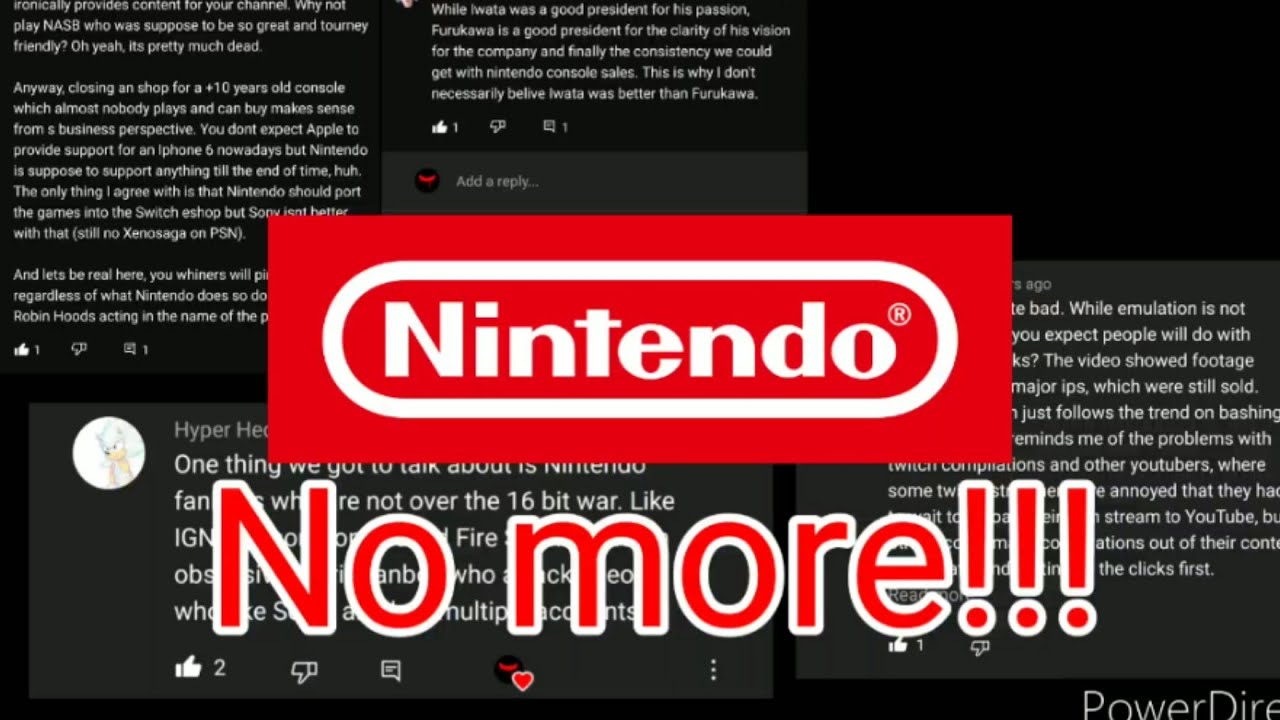 People are absolutely sick of the Nintendo hate and have moved on ...