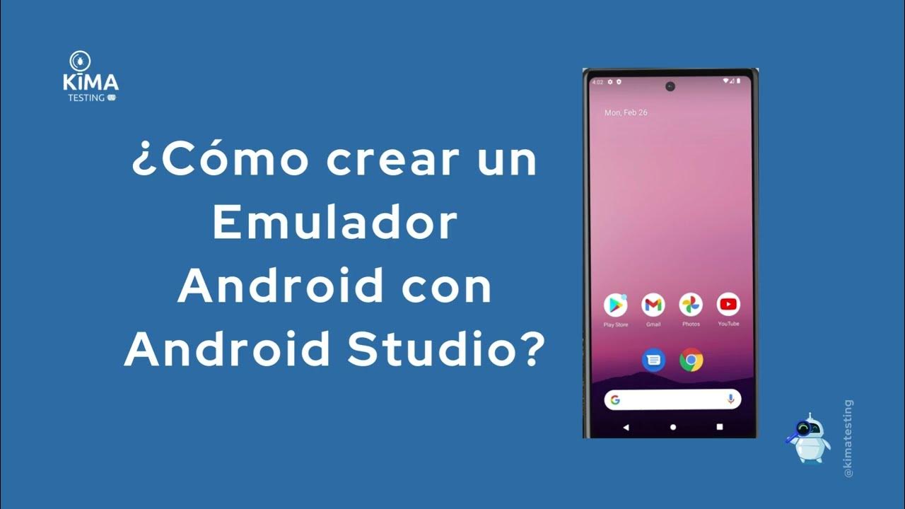 Crear un emulador Android con Android Studio - YouTube