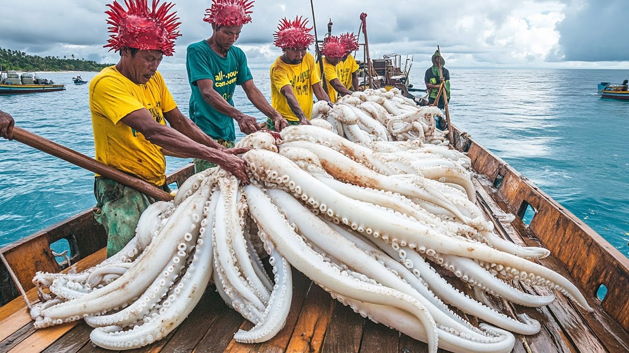 How Japanese Fishermen Use Robots to Catch Millions of Squid ...