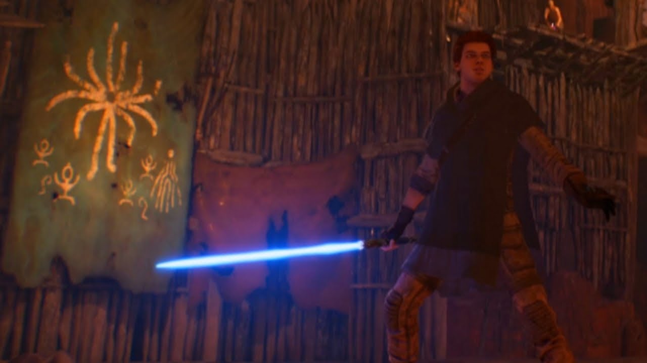 Nightbrother Village Exploration - Star Wars Jedi Fallen Order - YouTube