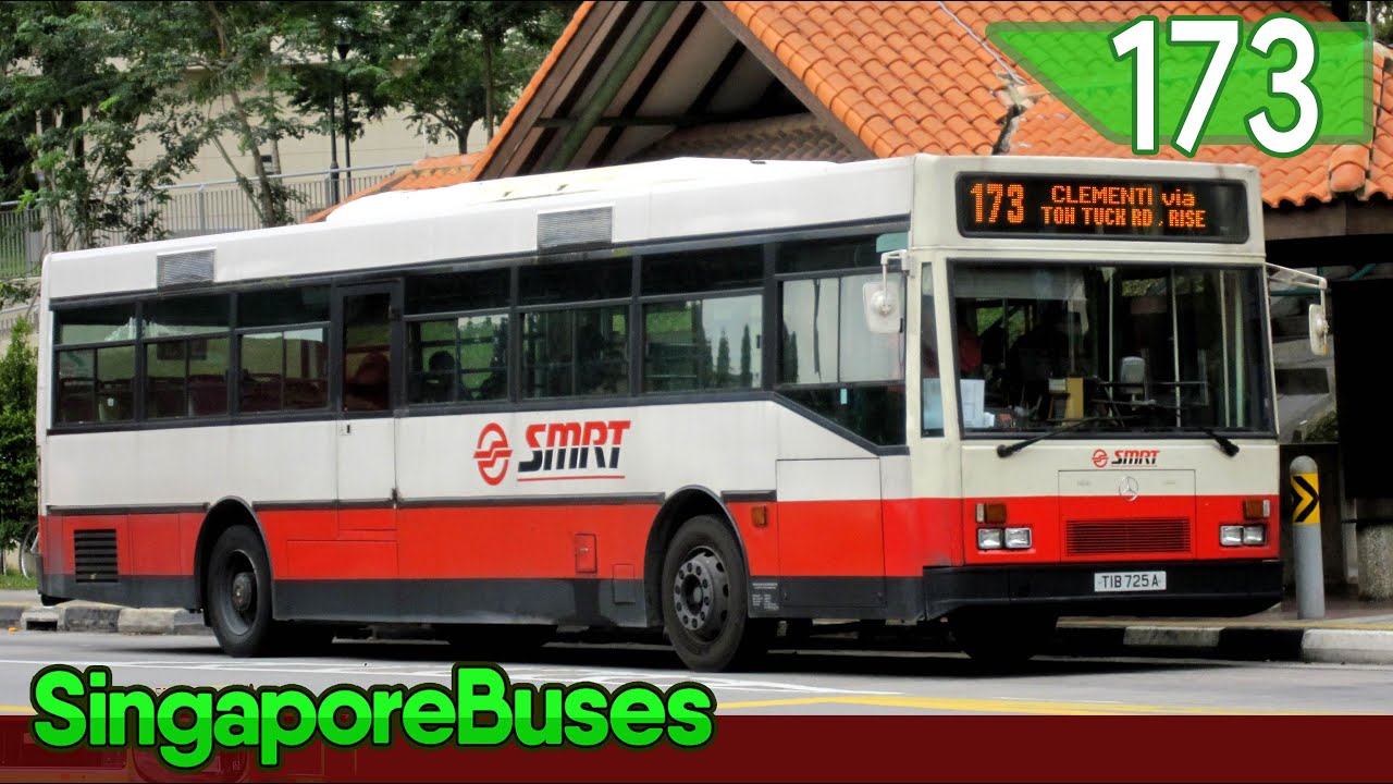 [SMRT Buses] TIB725A @ 173 | Mercedes-Benz O405 (Hispano CAC) (ZF ...