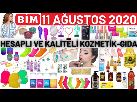 CİLDİNİ VE MİDESİNİ SEVENLER !| BİM 11 AĞUSTOS 2020 ÜRÜNLERİ| BİM İNDİRİMLERİ | Bim Aktüel Kampanya