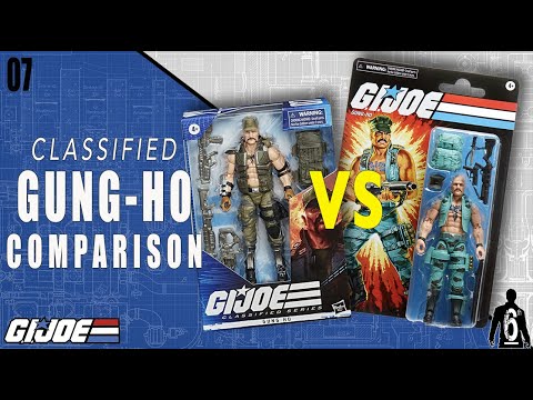 G.I. Joe Classified Gung-Ho Comparison