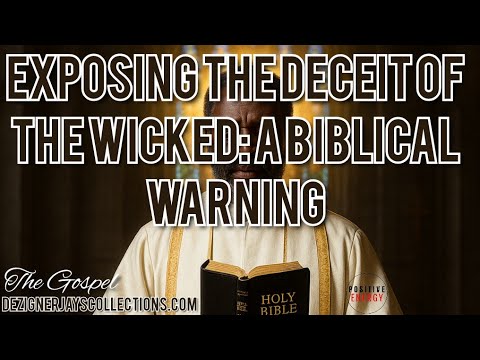 EXPOSING the Deceit Of The WICKED | Bible Study | Dezignerjay