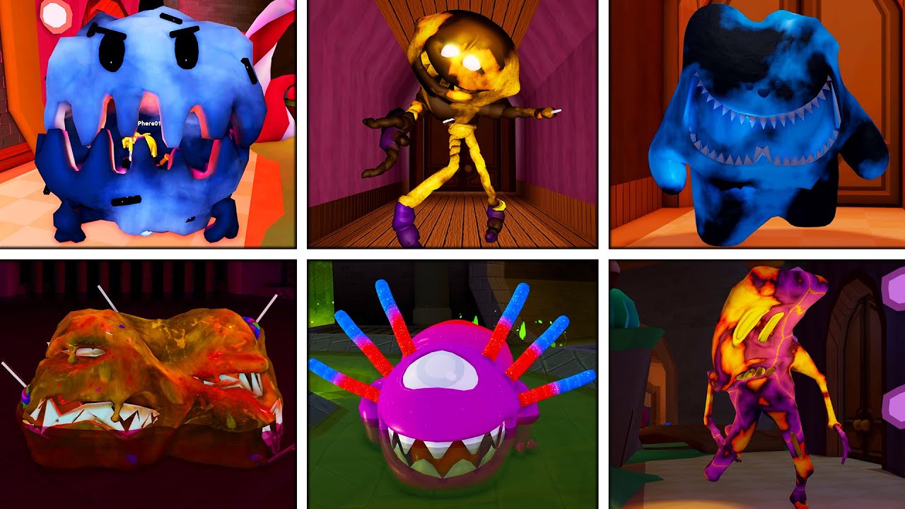 Taffy Tails - All JumpScare & All Cutscenes - Halloween Update - YouTube