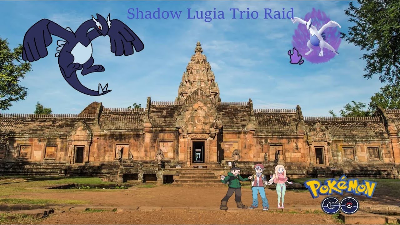 Shadow Lugia Trio Raid - Pokemon Go - YouTube