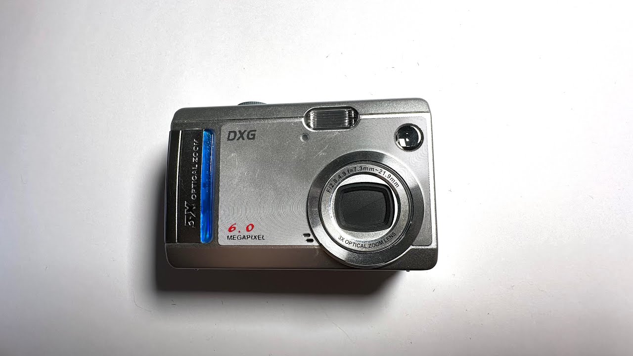 DXG 608 Digital Camera - YouTube
