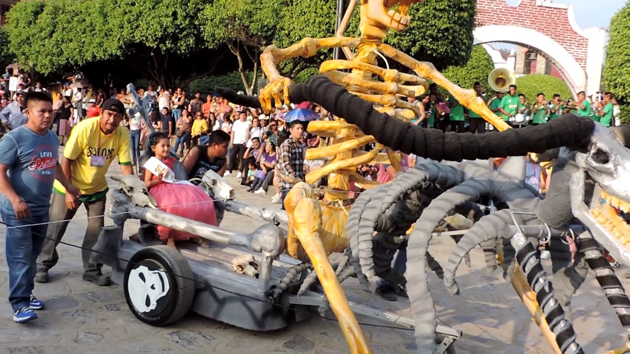 Carnaval Calnali 2019 infantil Barrio San Juan - YouTube