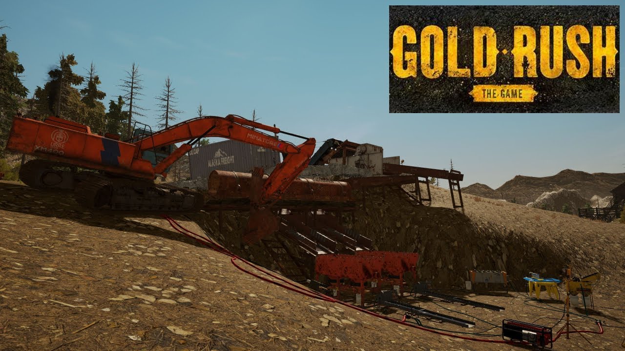 🏗️GOLD RUSH THE GAME | FULL WASH PLANT SETUP | EXCAVATOR AND ...