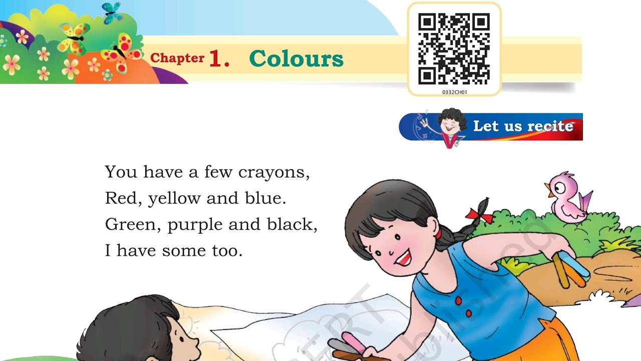 Colours | Class 3 English Chapter 1 | Full Explanation In Hindi | Class ...