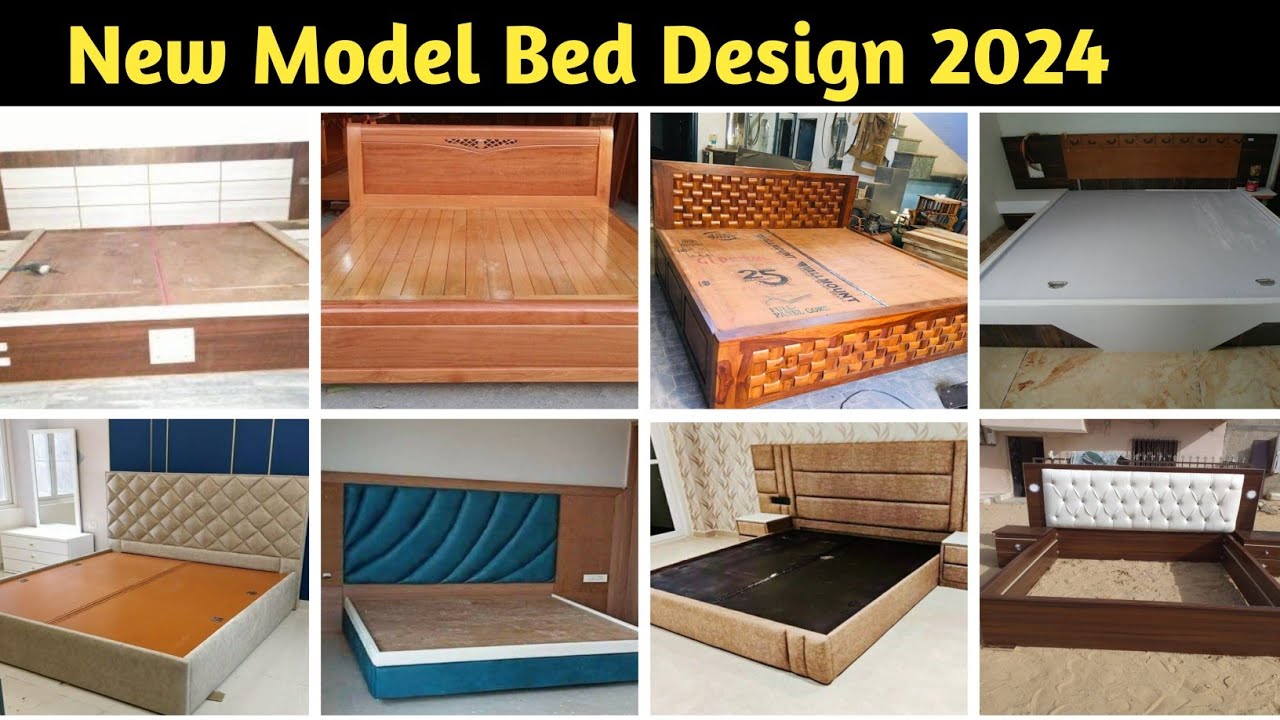 New Model Bed Design 2024 || Bed Design in Wood || New Bed Design ...