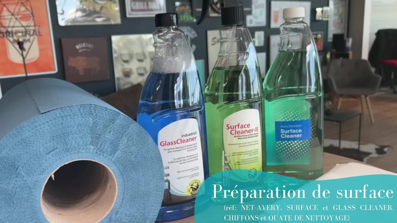 Produits de préparation de surfaces - Nettoyer une surface avant la ...