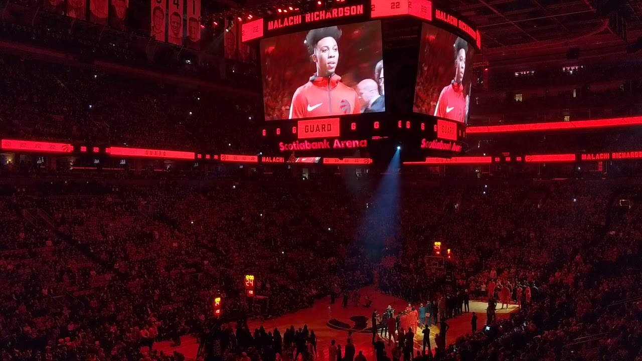 Player Introductions- 2018-2019 NBA Season Opener Cleveland Cavaliers ...