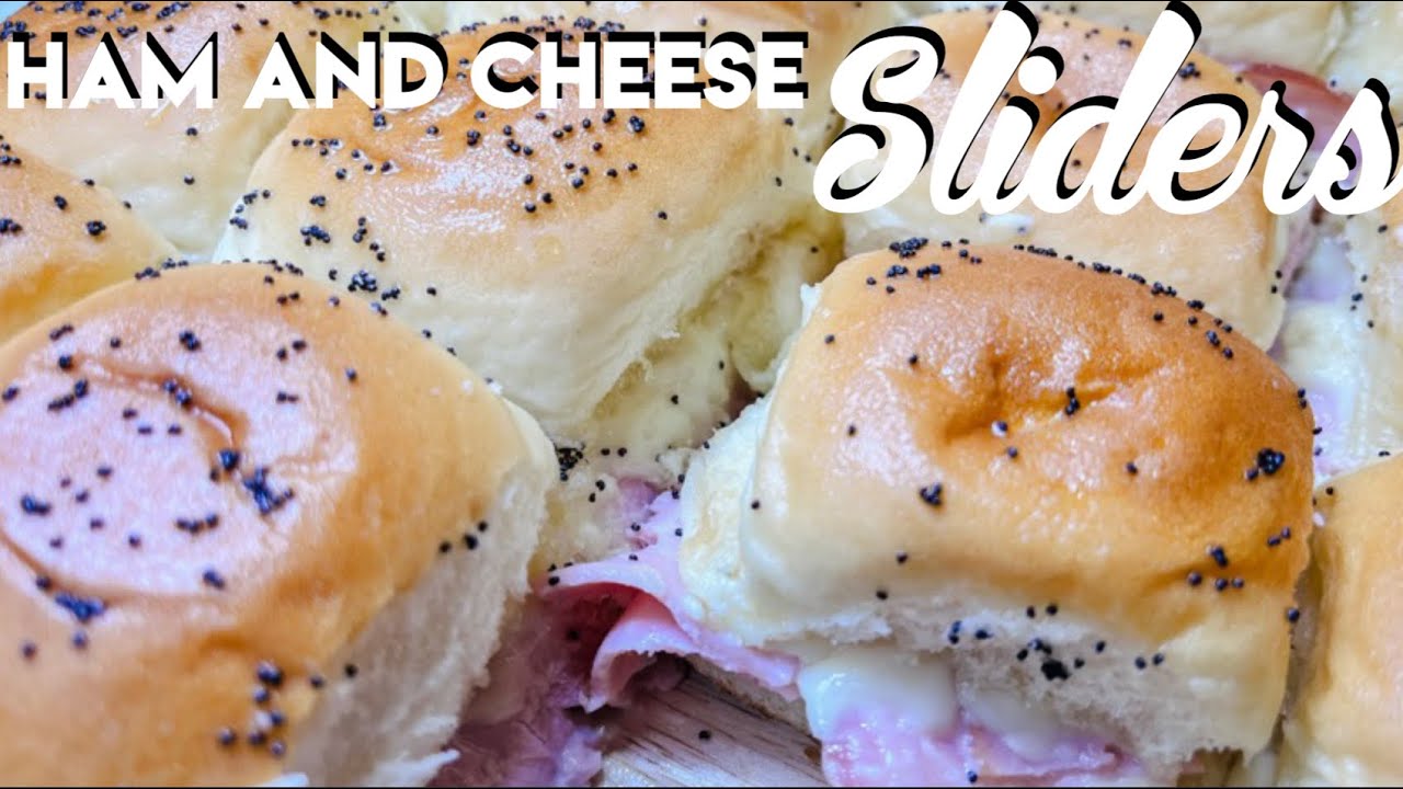 Easy ham and cheese slider | ham and cheese slider | Hawaiian ham and ...