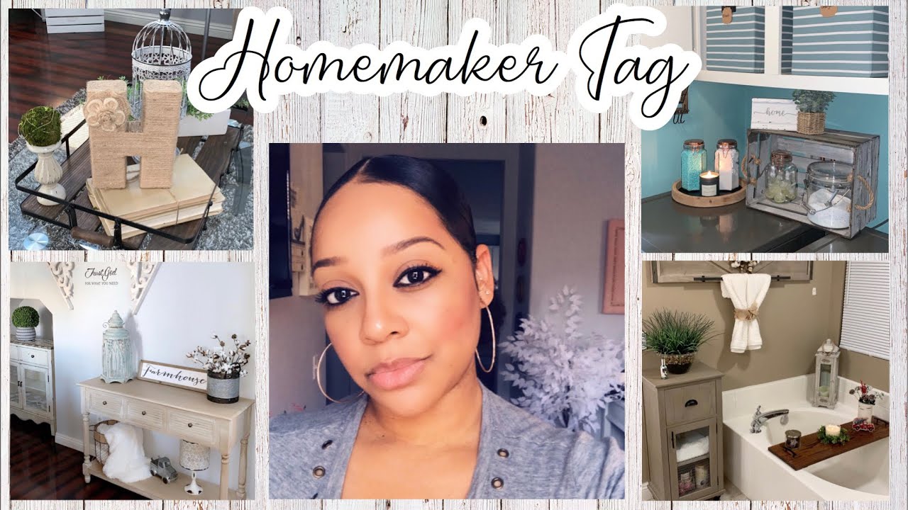 HOMEMAKER TAG | STAY AT HOME MOM TAG - YouTube