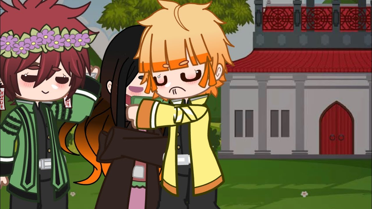 HAVE DINNER WITH ME! || Demon Slayer Gacha Meme || Zenitsu & Nezuko ...