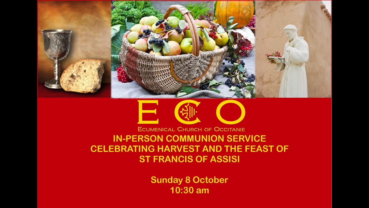 ECO Communion Service for Harvest Festival - 8 October 2023 - YouTube