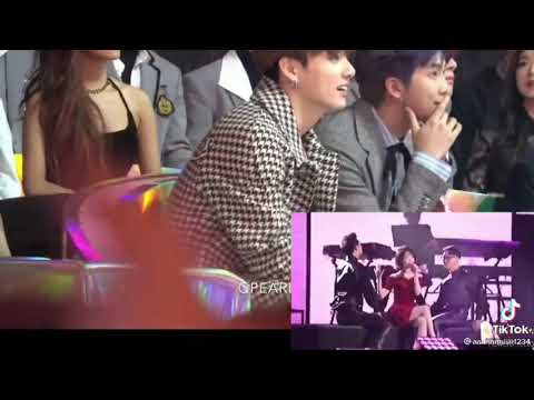 BTS JUNGKOOK BEING IU'S FANBOY