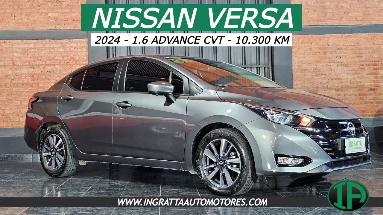 Nissan Versa 1.6 Advance CVT - 2024 - 10.300KM - - YouTube