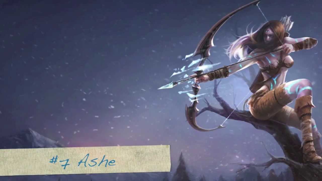 Top 10 ranged Champions on lol - YouTube