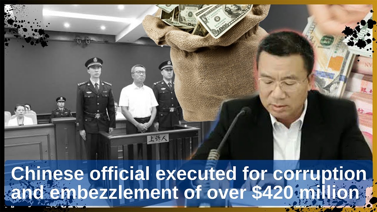 Corruption in China: Li Jianping sentenced to death for embezzling over ...