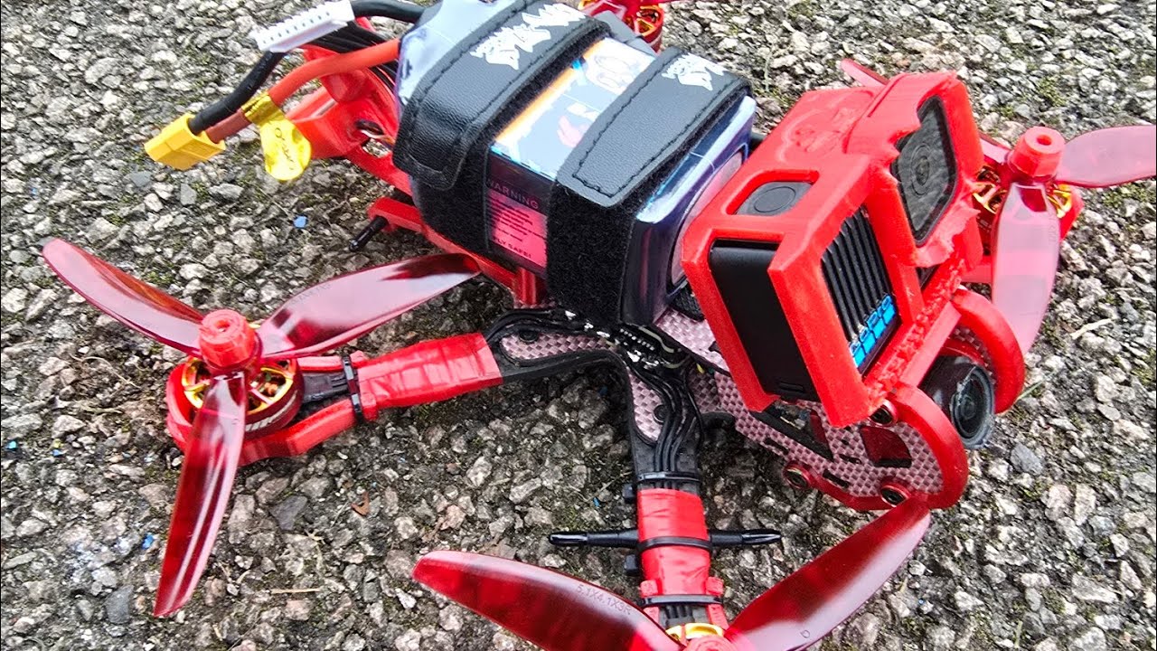 8S FPV DRONE, THIS THING IS FAST. ACCELERATION YOU WONT BELIEVE. (4 ...