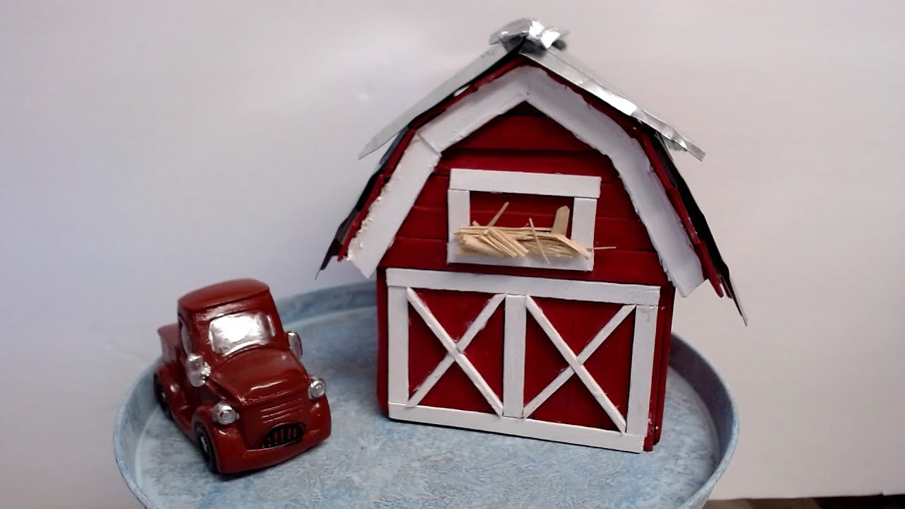 Mini Barn DIY - YouTube
