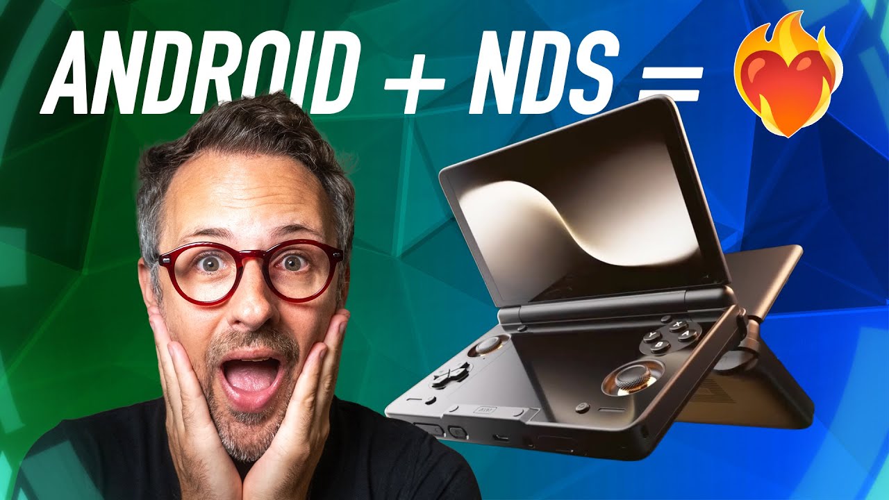 This dual-screen Android handheld looks GORGEOUS! - YouTube