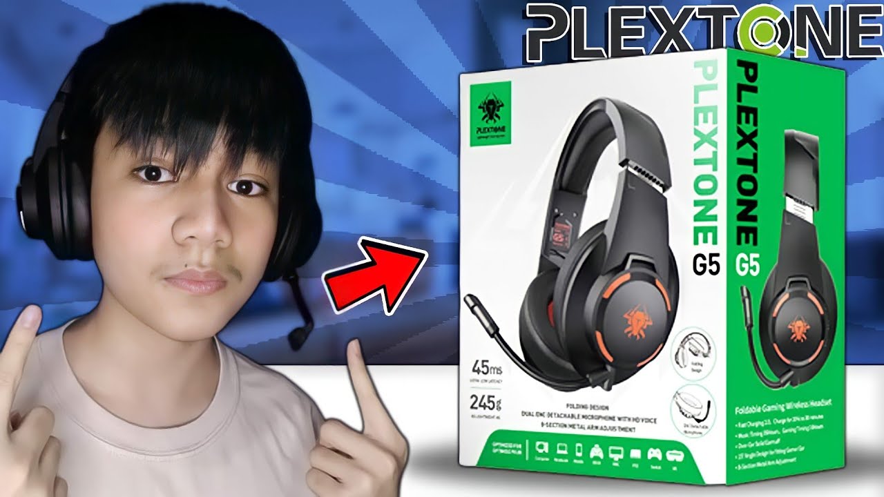 Plextone G5 Unboxing And Review - $23 Wireless Gaming Headphone! - YouTube