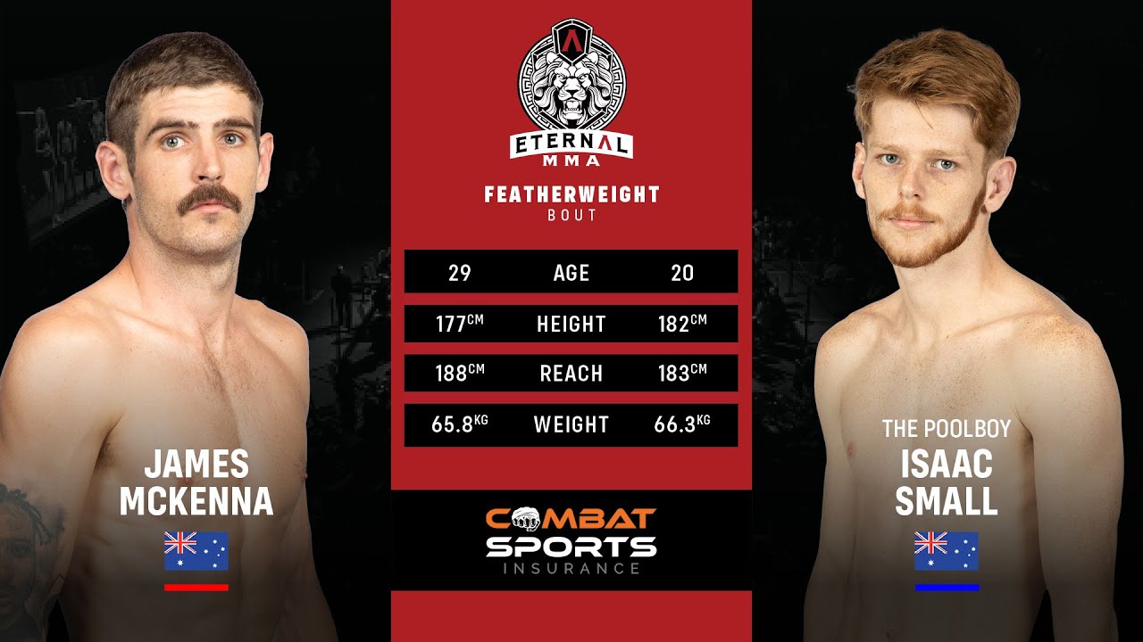 ETERNAL MMA 64 - James McKenna VS Isaac Small - MMA FIGHT VIDEO - YouTube