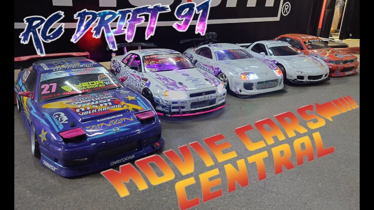 Demonstration de RC Drift Chez Movie Car Central RC Drift 91 ...