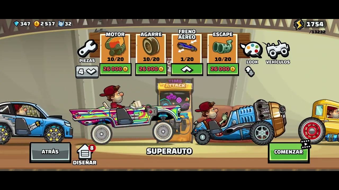 nuevo vehículo planeador #hillclimbracing2 - YouTube