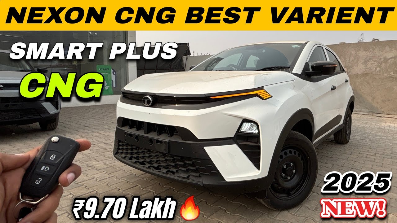 New Tata Nexon Smart Plus CNG | Most Value for Money Nexon Smart Plus ...
