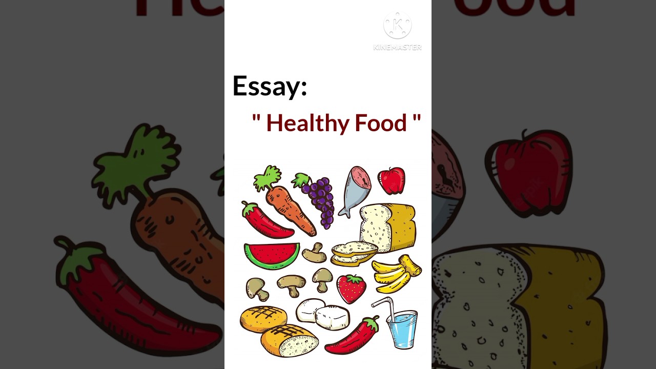 Essay on Healthy Food in English/Easy Essay on Healthy food/English ...