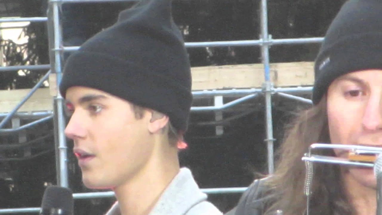 Justin Bieber interview on the Today Show at Rockefeller Center, NYC 11 ...