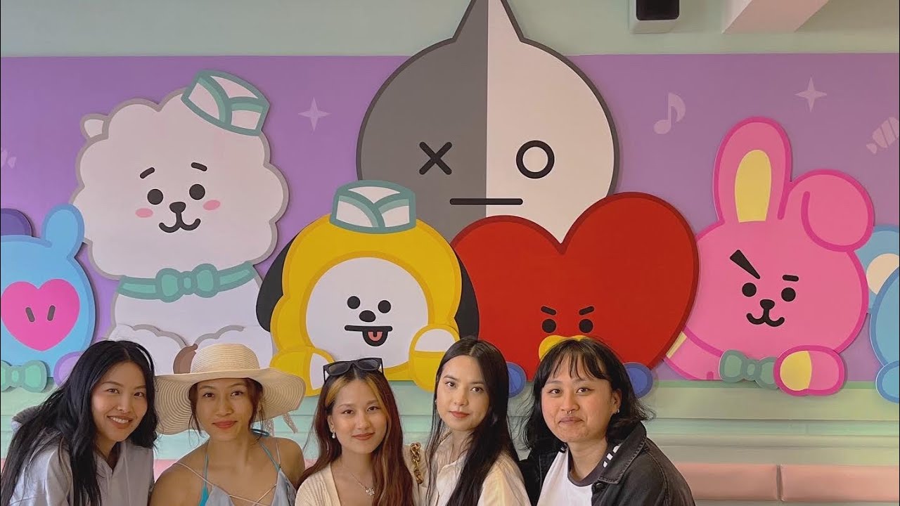 BT21 Store BTS Merch in The UK | Line Friends Shop & Cafe - YouTube