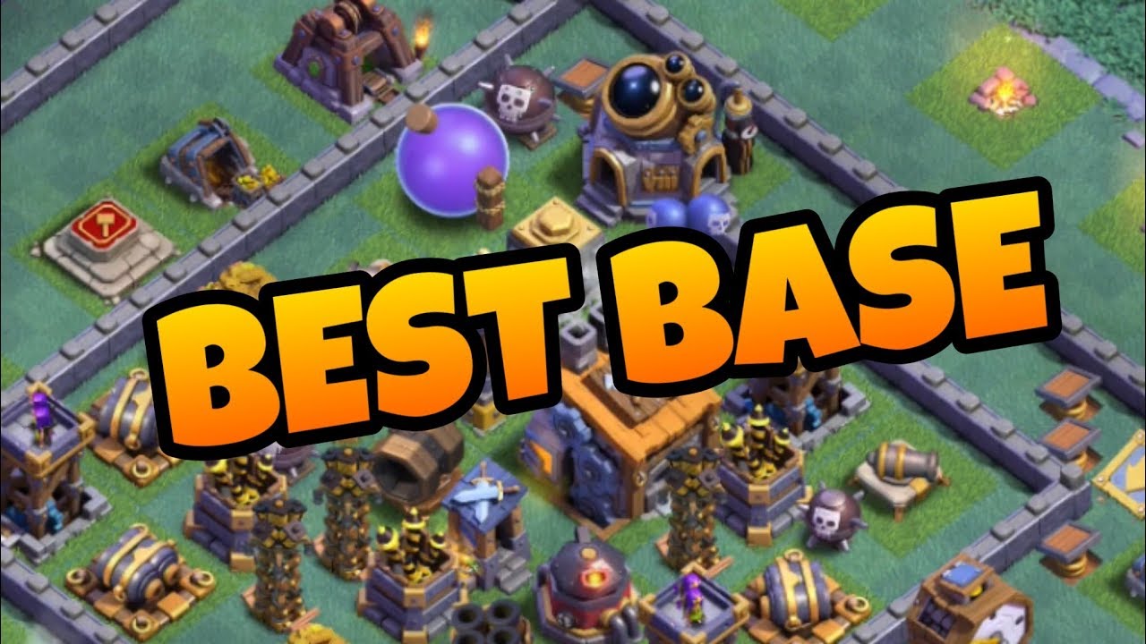 New Amazing Builder Hall 8 Base 2019!!! Clash of Clans BH8 Base Layout ...