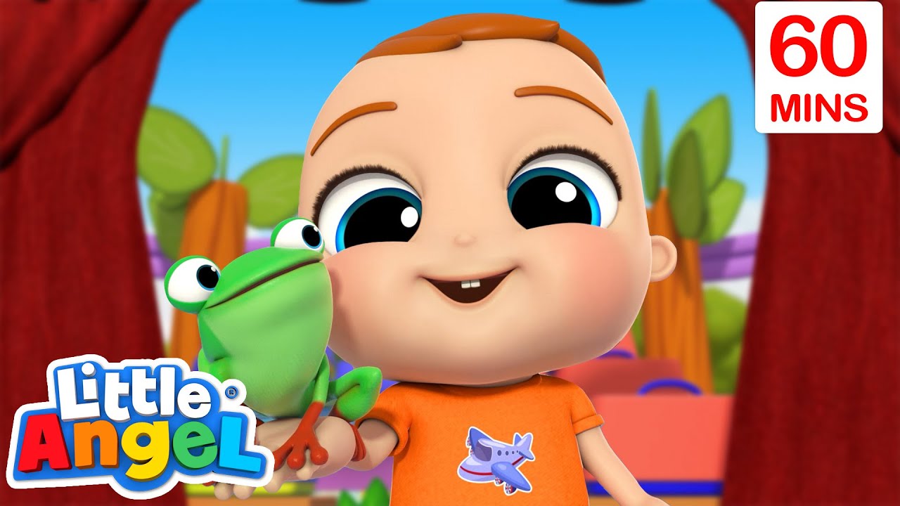 Baby John's Zoo Adventure with Reptiles | Little Angel | Moonbug Kids ...